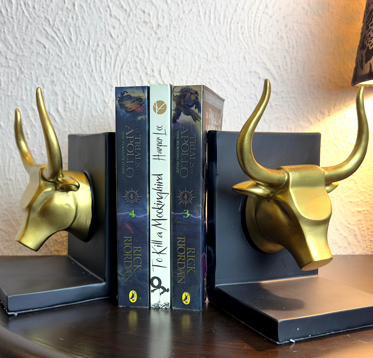 Bull Head Bookends - Needs Store