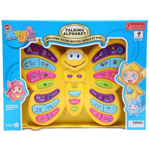 Butterfly Magic Talking Alphabet ABC Learning Toy – Needs Store
