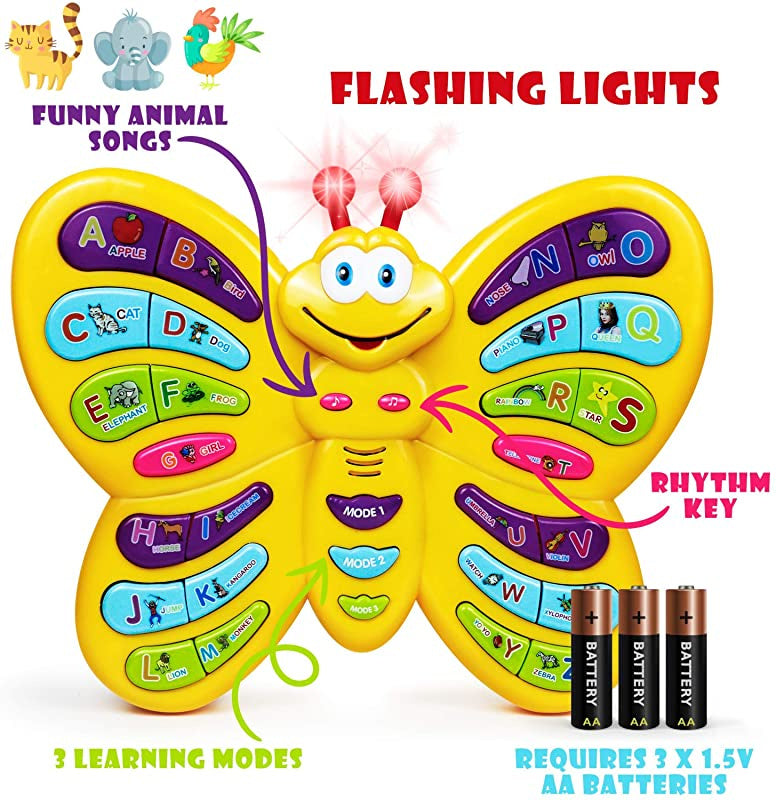 Butterfly Magic Talking Alphabet ABC Learning Toy – Needs Store