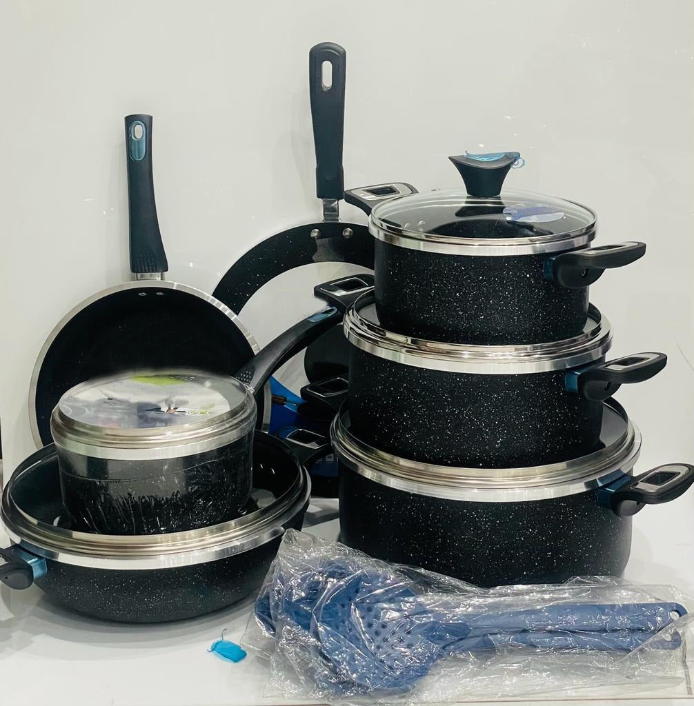 Dessini Cookware Sets Kitchenware 17 Pieces - Needs Store