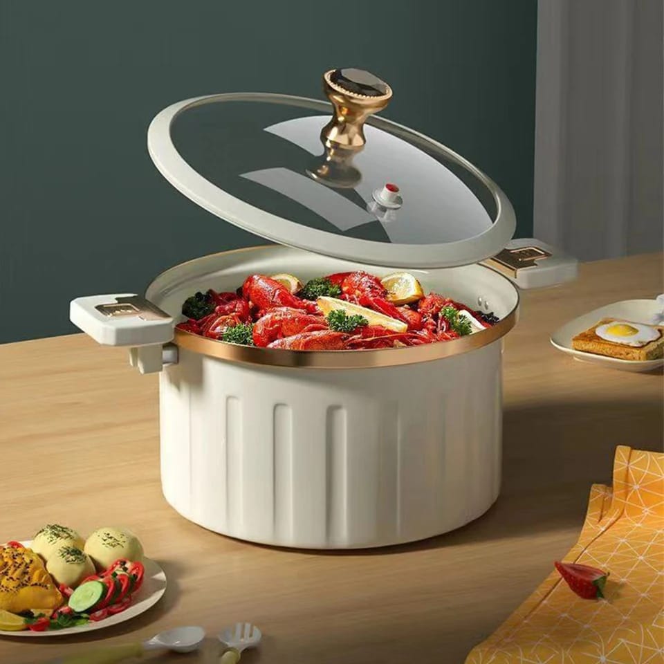 Enamel Micro Pressure Cooker - Needs Store