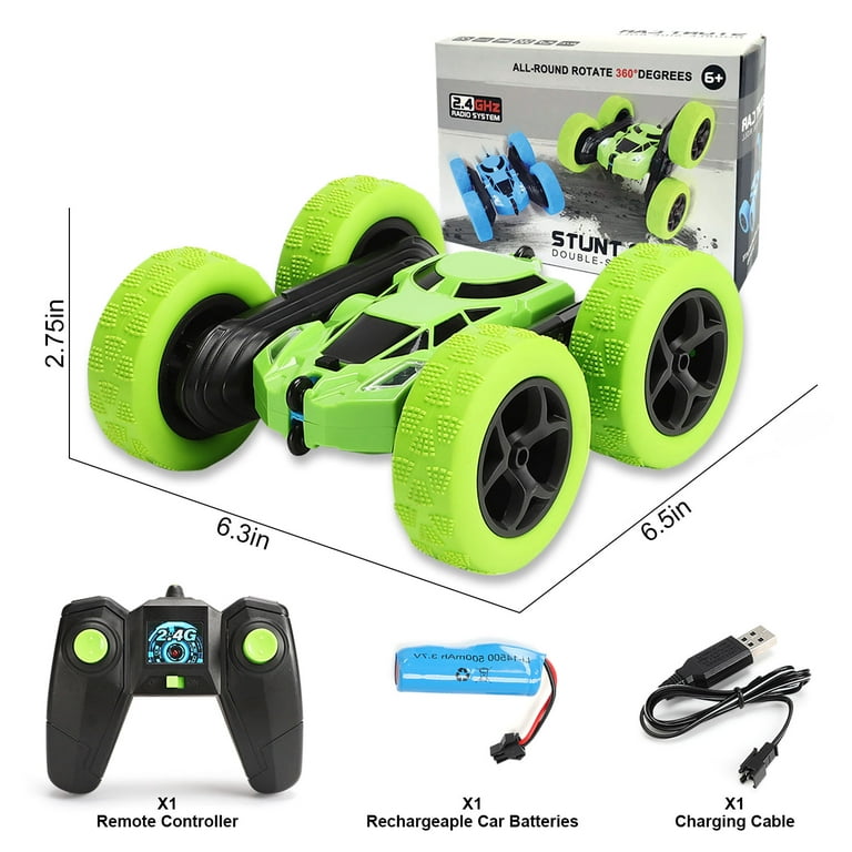 Double-Sided Stunt Children's Car – Needs Store
