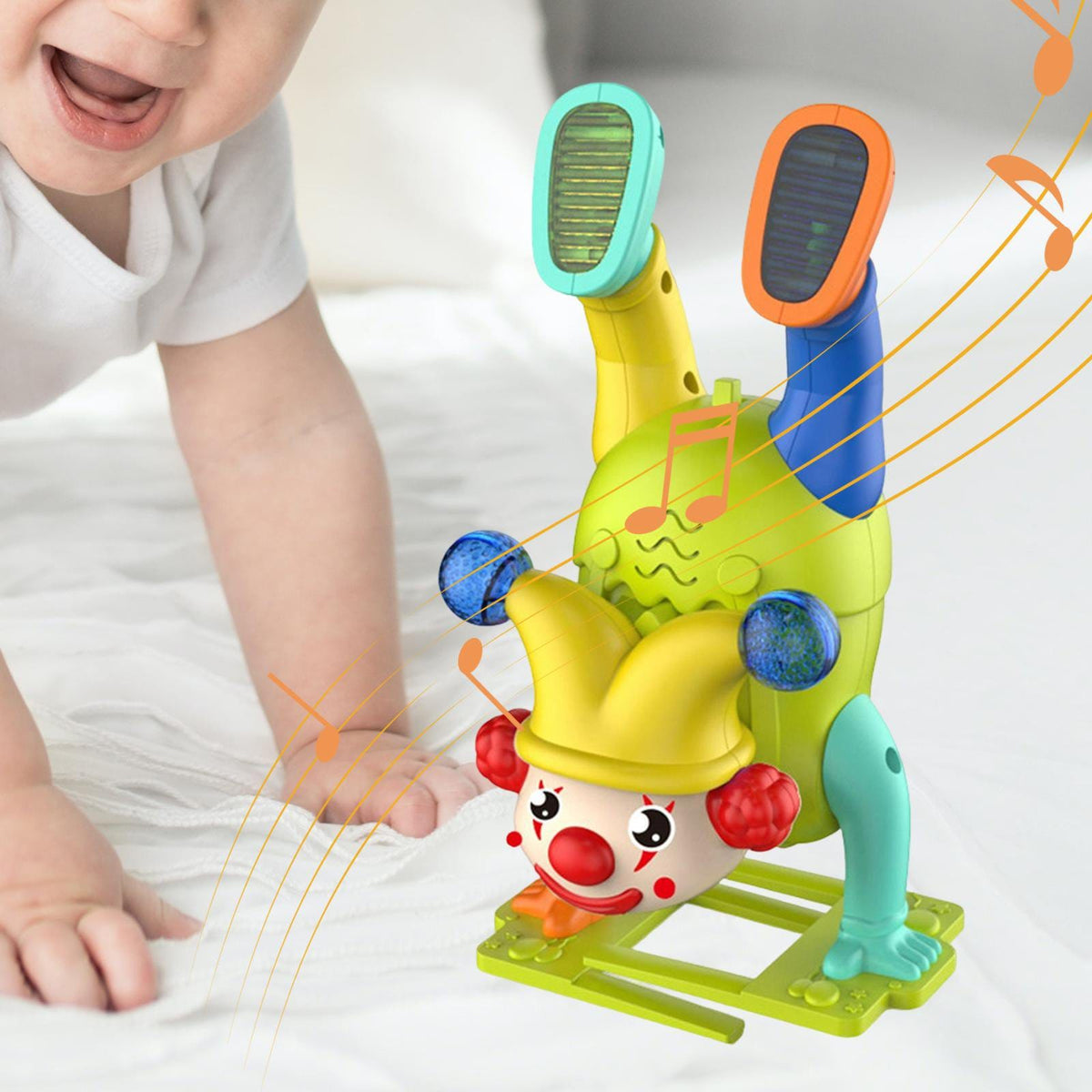 Clown Dancing Toy For Kids With Music Sound LED Light – Needs Store
