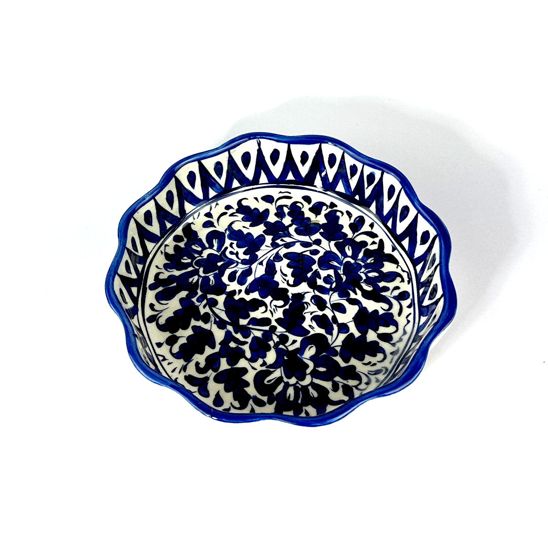 Traditional Pattern Round Serving Tray - Needs Store