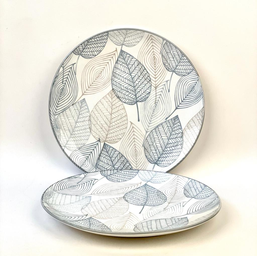 Nordic Leaves Rice Plates | Tableware | Buy Now - Needs Store