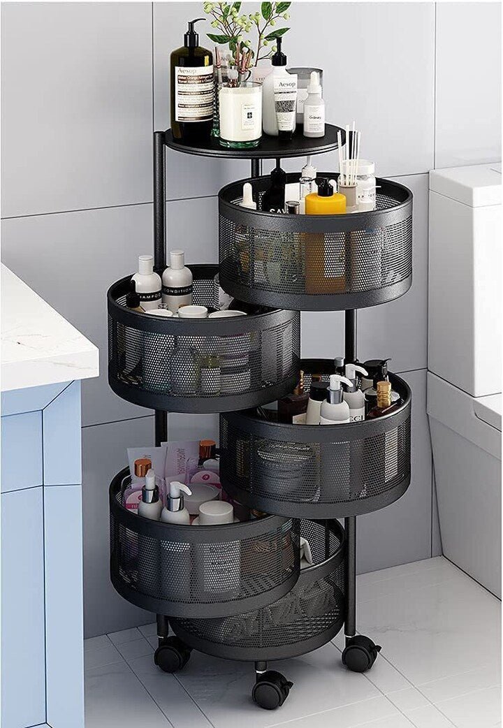 Round Layered Shelf Storage Rack | Home Essentials | Buy Now - Needs Store