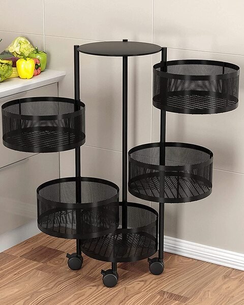 Round Layered Shelf Storage Rack | Home Essentials | Buy Now - Needs Store