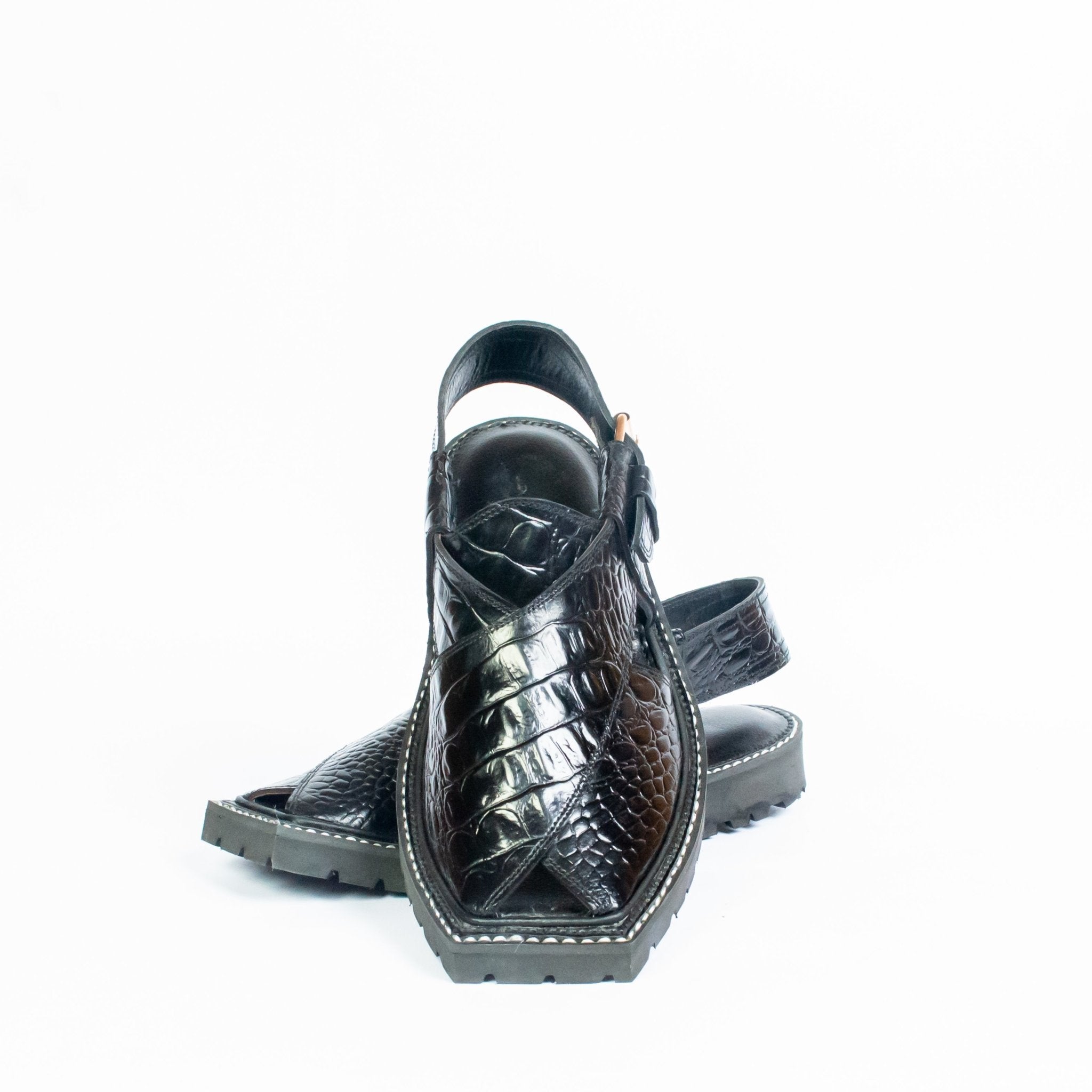 Traditional Croc - Black | Men's Chappal | Buy Now - Needs Store