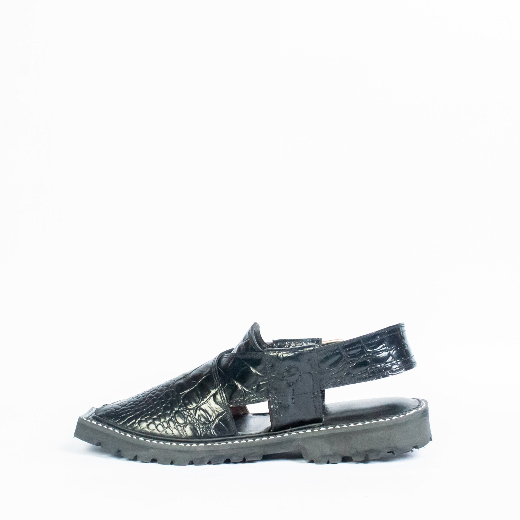 Traditional Croc - Black | Men's Chappal | Buy Now - Needs Store