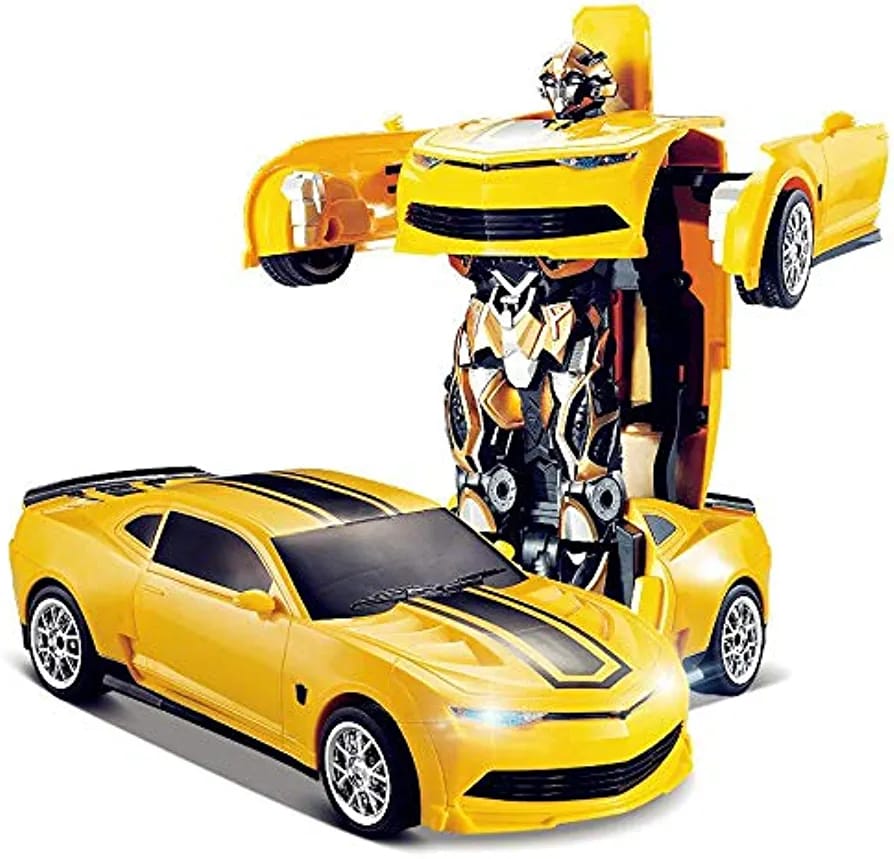 Transform Robot Car with 3D Light and Music Toy - Needs Store